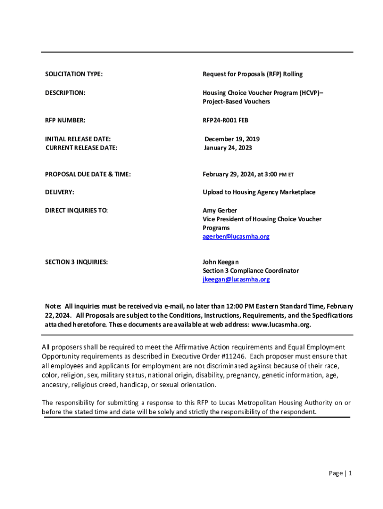 Fillable Online HCVP Project-Based Vouchers (2-27-15)-Final....pdf Fax Email Print - pdfFiller