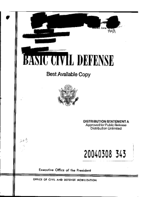 Fillable Online Basic Civil Defense. The purpose of this guide is to ...