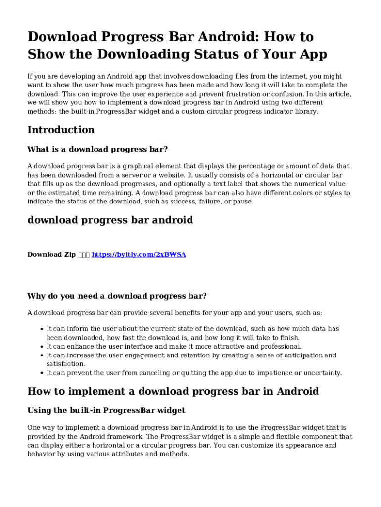 Fillable Online Download a file with Android, and showing the progress in ... Fax Email Print ...