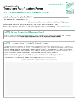Fillable Online Template Ratification Form Fax Email Print - pdfFiller