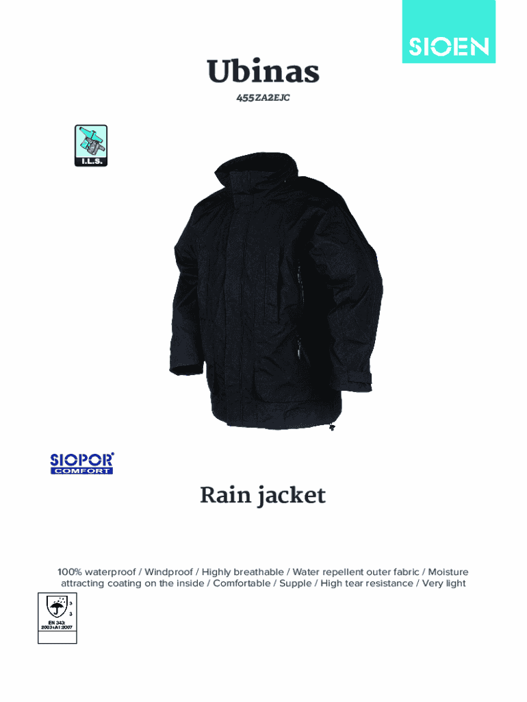 Fillable Online Waterproof vs. water repellent vs. water resistant Fax ...