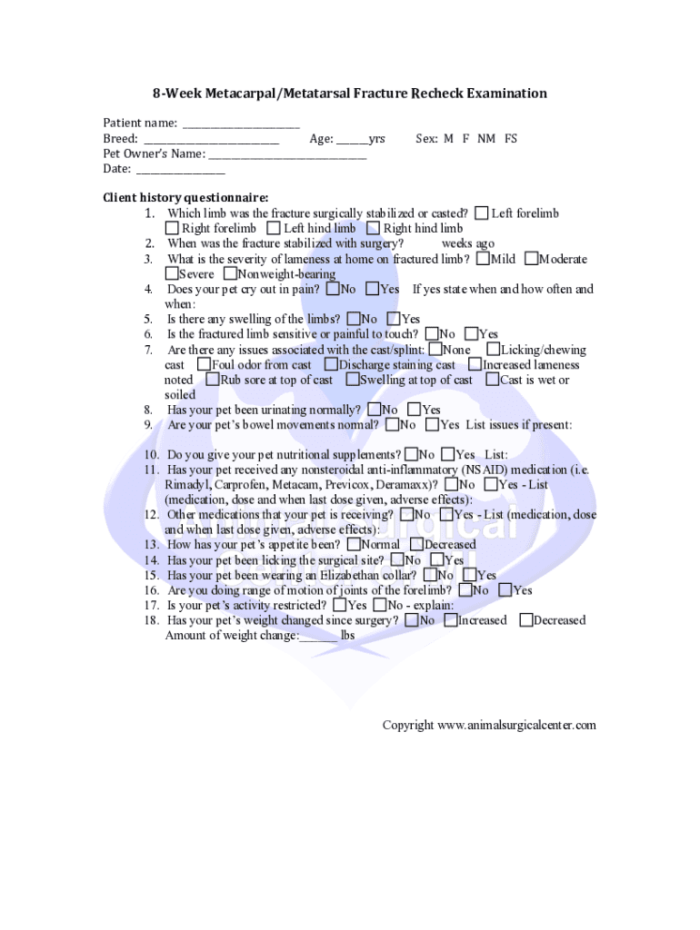 Fillable Online Long-term prognosis of metacarpal and metatarsal ... Fax Email Print - pdfFiller