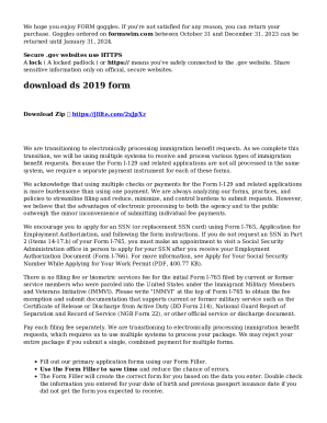 Fillable Online Download Ds 2019 Form Fax Email Print - pdfFiller