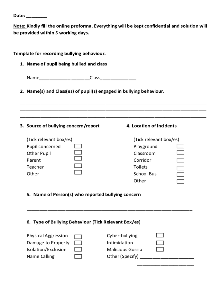 Fillable Online Note: Kindly fill the online proforma. Everything will be kept ... Fax Email ...