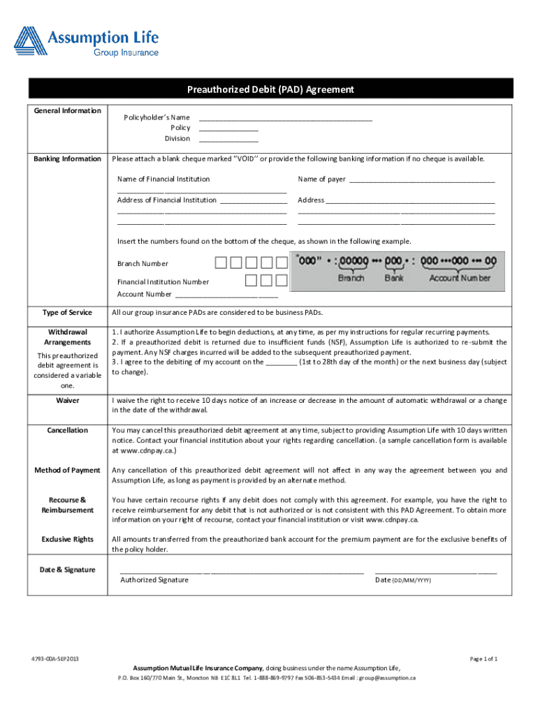 Fillable Online Attach a sample Cheque marked VOID Fax Email Print ...