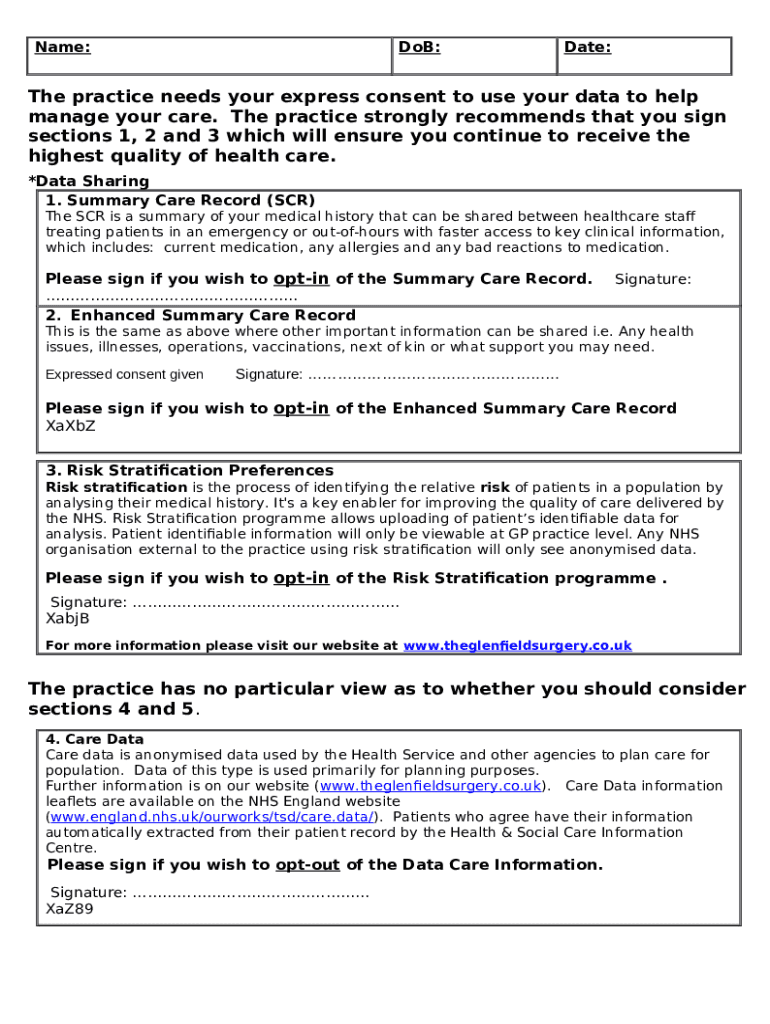 the glenfield surgery local patient participation report Doc Template ...