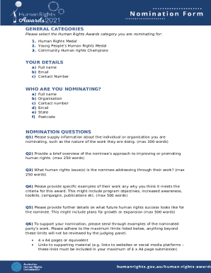 Australian Human Rights Commission: Home Doc Template | pdfFiller