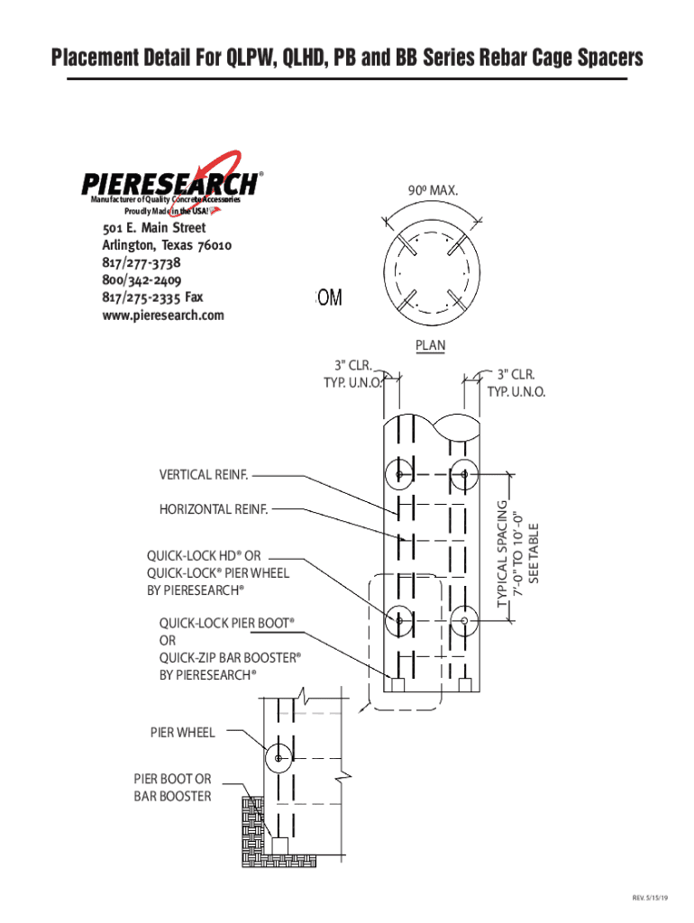 Fillable Online The Use of Rebar Cages in Drilled Shaft Construction ...