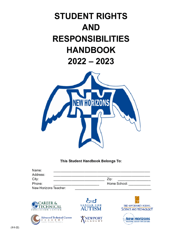 Fillable Online Student Rights and Responsibilities Joey Moss School ...