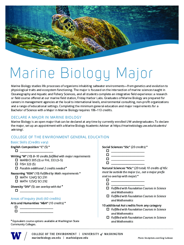 Fillable Online Marine Biology Definition, Facts & Importance - Lesson ...