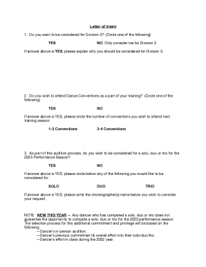 Fillable Online Letter of Intent: Definition, Examples, and Writing ...