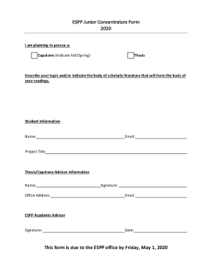 Fillable Online espp fas harvard Forms - Environmental Science & Public ...