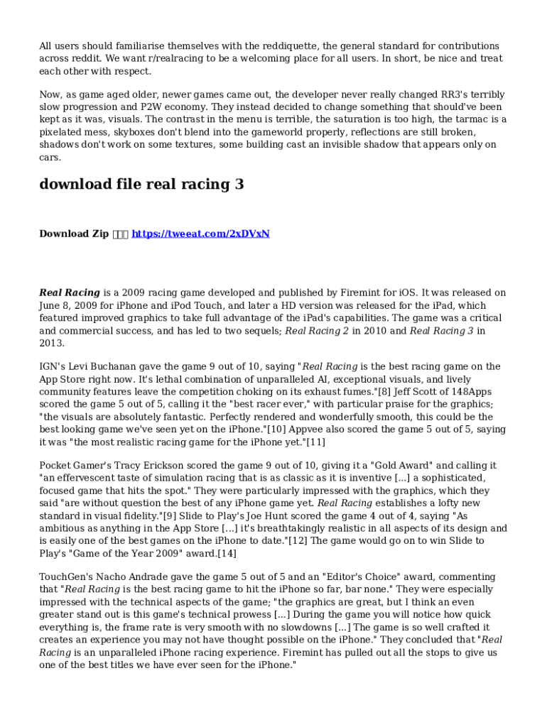 Fillable Online RR3 has the highest potential educational value of any ... Fax Email Print ...