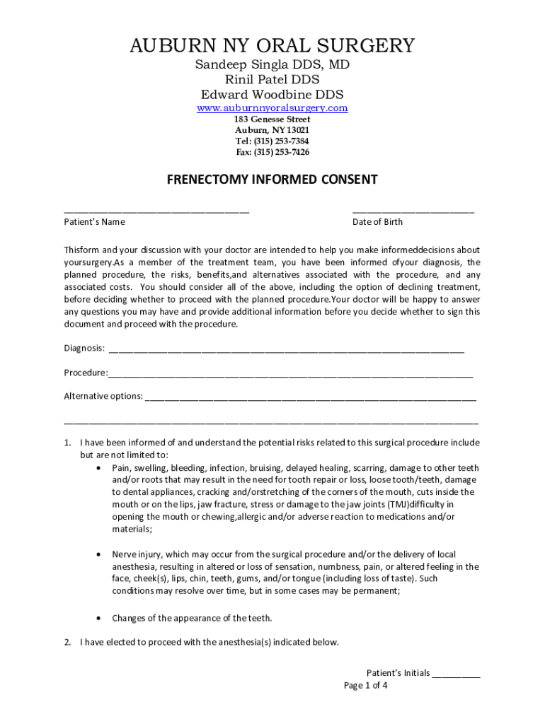 Fillable Online Sandeep Singla DDS, MD Fax Email Print - pdfFiller