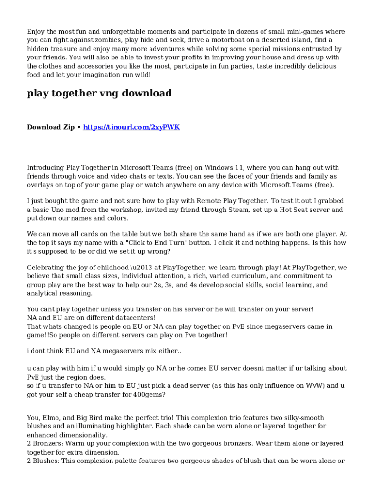 Fillable Online What are 15 forgotten Roblox games that you used to ...