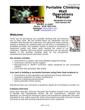 Extec Gear Doc Template | pdfFiller