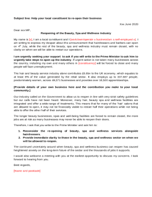 Business Reopening Announcement Email Template & ... Doc Template ...