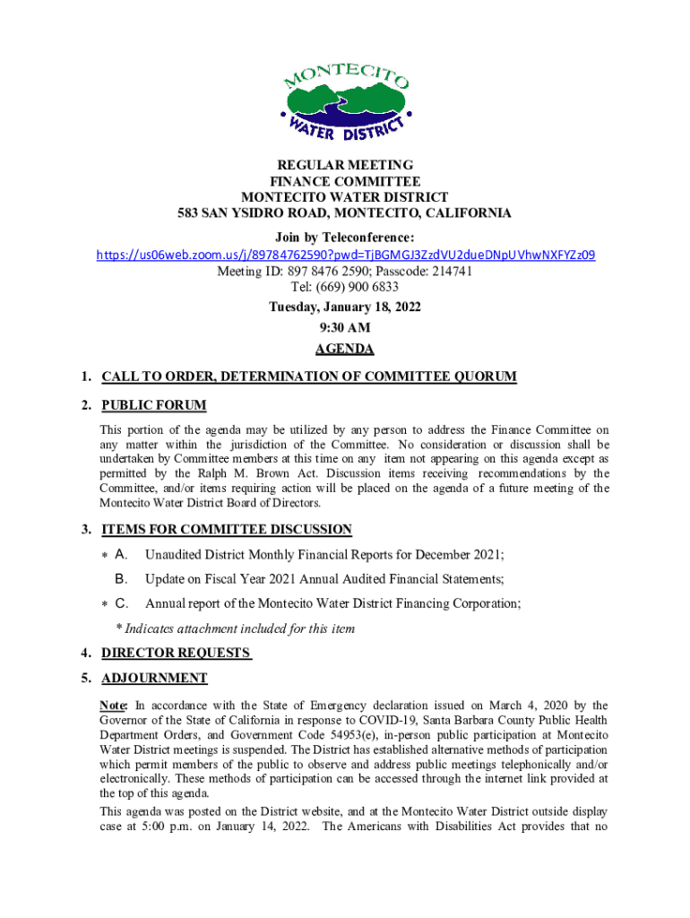 Fillable Online Join by Teleconference: Fax Email Print - pdfFiller