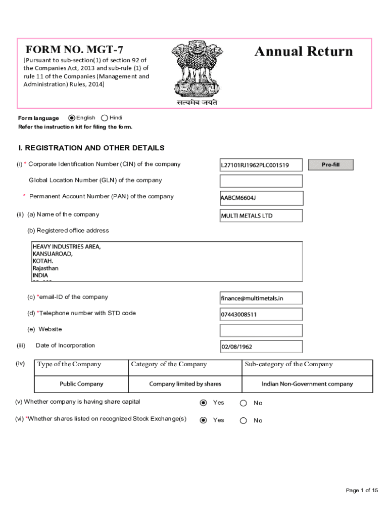 Fillable Online Form MGT-7-301015.pdf Fax Email Print - pdfFiller