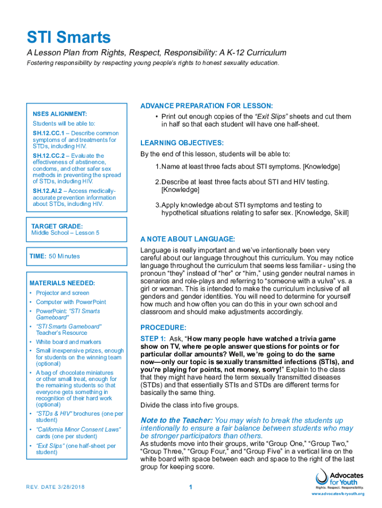 Fillable Online NSES ALIGNMENT: Fax Email Print - pdfFiller