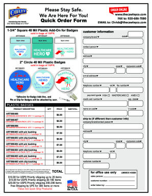 Fillable Online Holiday Inn Express Order Form Fax Email Print - pdfFiller