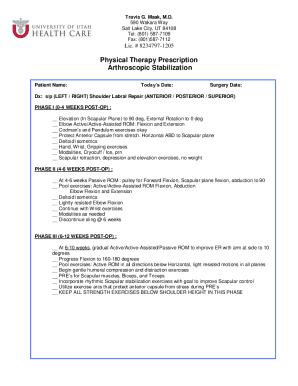 Fillable Online Structured physical therapy protocols following hip ...