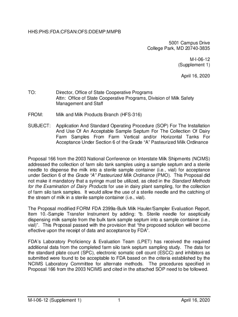 Fillable Online Center for Food Safety and Applied Nutrition (CFSAN ...