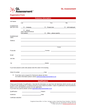 Employee ination - Support - GL Assessment Doc Template | pdfFiller