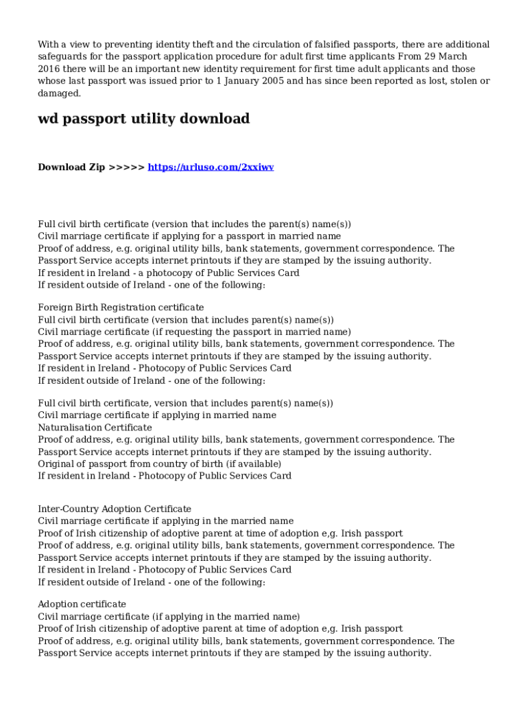Fillable Online Passport application after getting CON Fax Email Print - pdfFiller