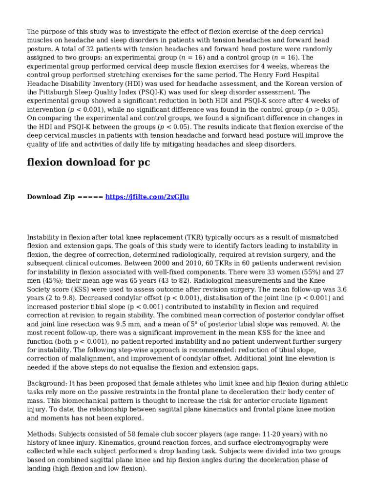 Fillable Online Efficacy Of A Strength Based Exercise Program In Patients Fax Email Print