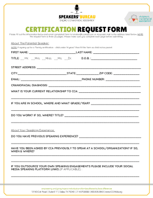 Fillable Online Applications for certification Fax Email Print - pdfFiller