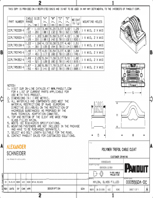 Fillable Online Wing Push Mount Cable Tie Drawing Fax Email Print ...