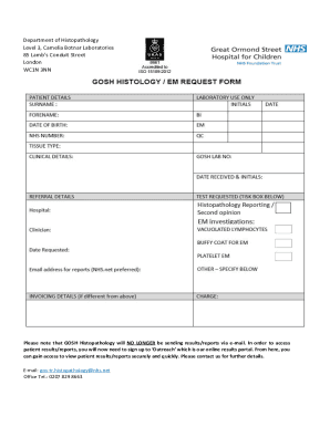 Fillable Online IHC Request Form (Draft Template) Fax Email Print ...