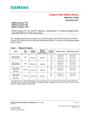 Fillable Online Medical Device Recalls Fax Email Print - pdfFiller