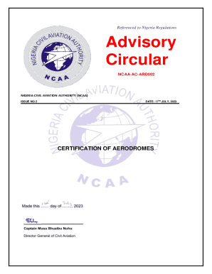 Fillable Online Advisory Circulars - Transports Canada Fax Email Print - pdfFiller