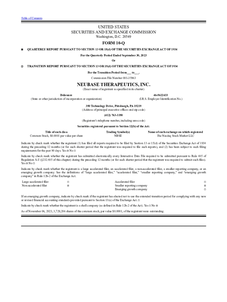 Fillable Online Indicate by check mark whether the registrant is a shell company (as defined in ...