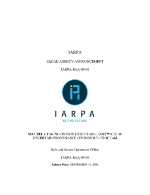 Fillable Online IARPA-BAA-24-02 SoURCE CODE BAA V1.4 FINAL 02 28 ...