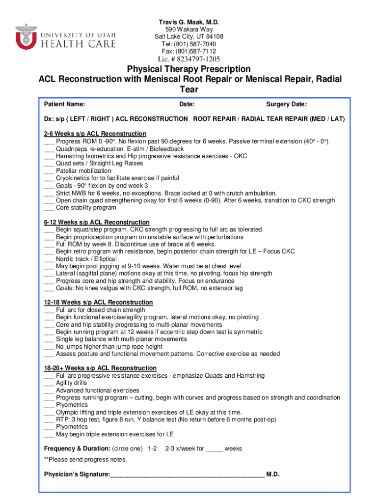 Fillable Online Achilles Tendon Repair Post-op Rehabilitation Protocol ...