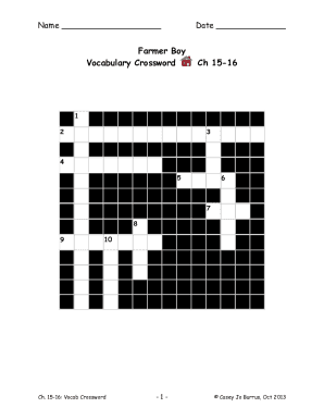 Fillable Online Little House on the Prairie Vocabulary Fill in Ch 15-16 ...
