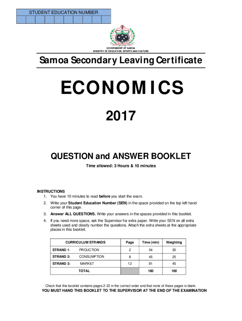 Fillable Online Write your SEN on all extra Fax Email Print - pdfFiller