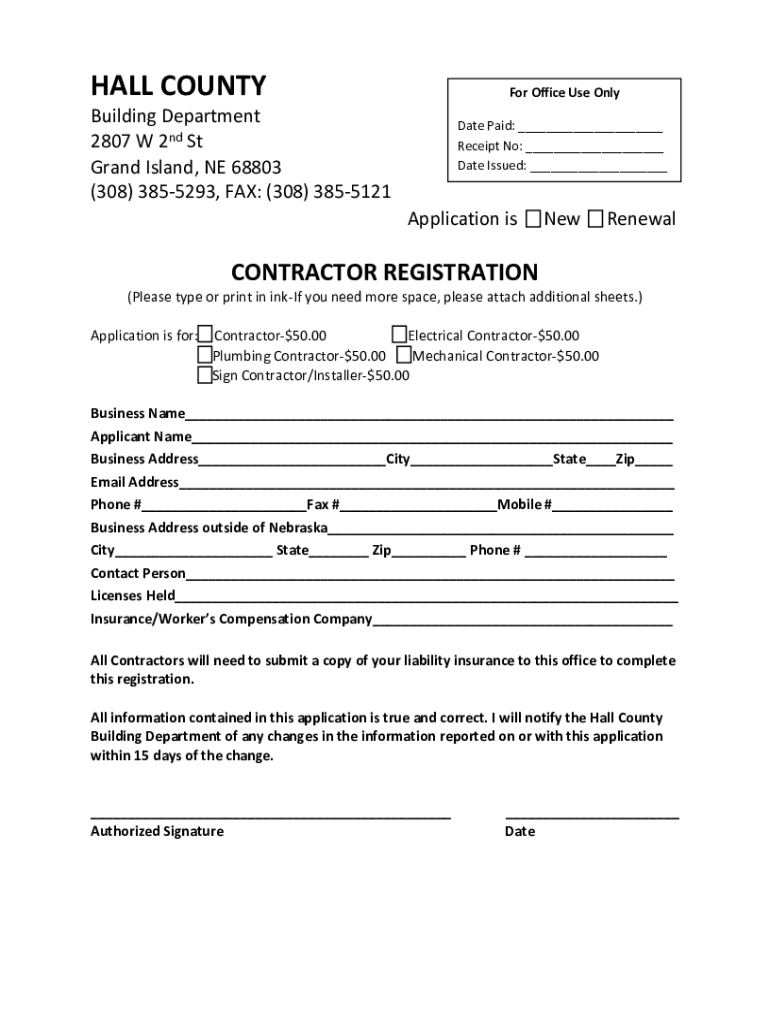 Fillable Online INSPECTIONS Required Information for Building Permit ... Fax Email Print - pdfFiller