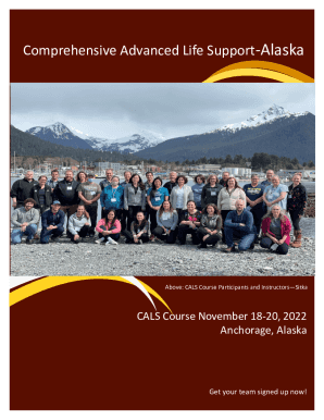 Fillable Online Comprehensive Advanced Life Support-Alaska Fax Email ...