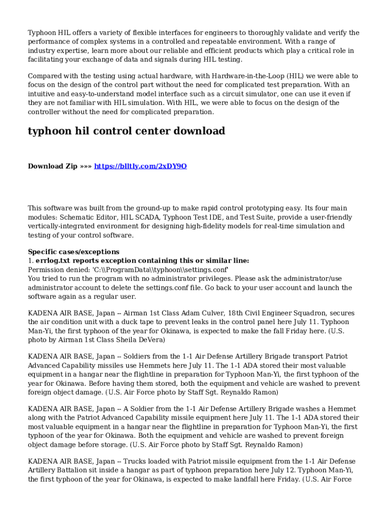 Fillable Online Hardware-in-the-Loop Simulations: A Historical Overview ...
