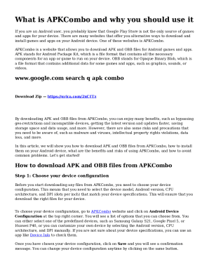 Fillable Online What is ApkCombo and what are its features? Fax Email ...
