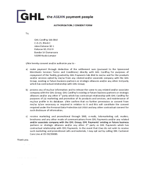 Fillable Online Consent & Authorization Form.pdf Fax Email Print ...