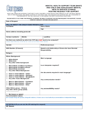 CAMHS-and-MHST-Request-For-Support-.docx Doc Template | pdfFiller