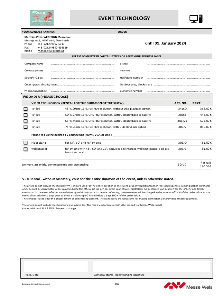 Fillable Online YOUR CONTACT PARTNER Fax Email Print - pdfFiller