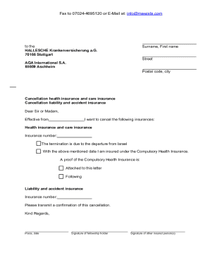 Fillable Online MAWISTA health insurance plans for students and expats ...