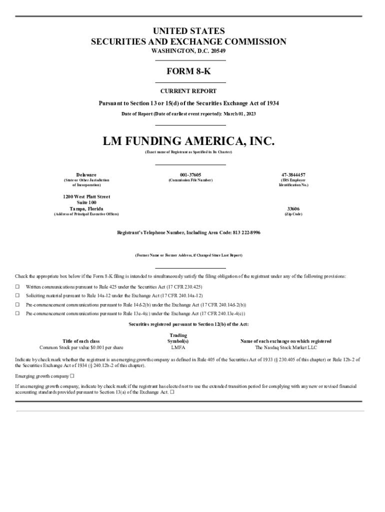 Fillable Online As previously disclosed, on December 13, 2022, LM ...