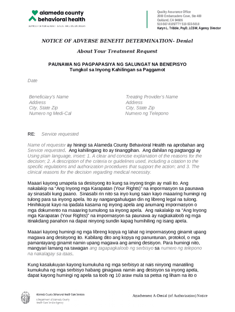 Kung kailangan ninyo ng paunawang ito at/o iba pang Doc Template | pdfFiller